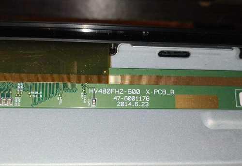 Samsung UE48J5200. планки HV480FH2-600 X-PCB R 47
