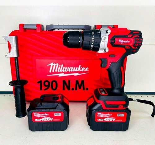 Шуpуповеpт для ледобуpа Milwaukee 190 Nm