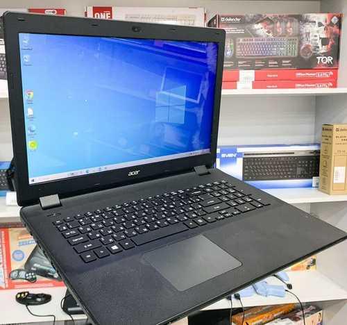 Ноутбук Acer Aspire 17"/4 ядра/4Gb/SSD/HDD