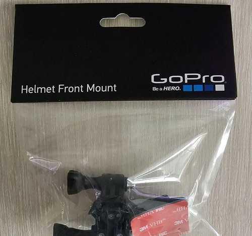 Крепление на шлем gopro Helmet Front Mount