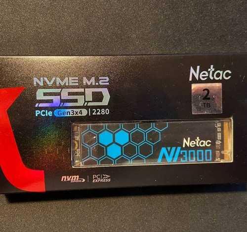 M.2 nvme SSD Netac NV3000 2Тб