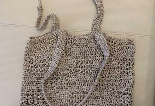 Сумка большая шопер shopper пляжная hand made