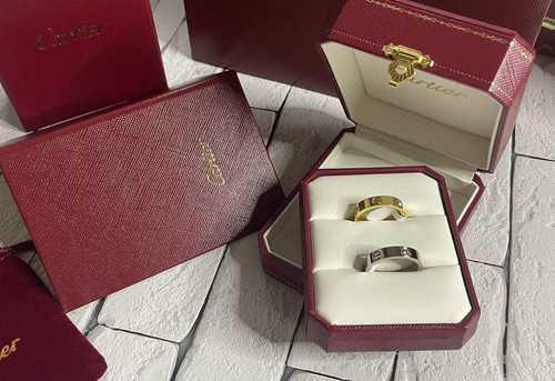 Коробка Cartier для обручальных колец белая