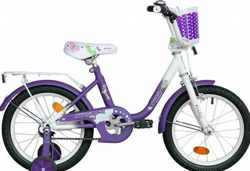 Велосипед sitis molly 16" (2022) фиолетовый Mos680