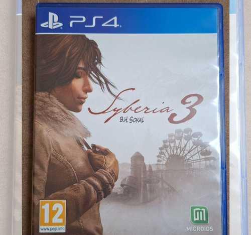 Syberia 3 ps4/ps5