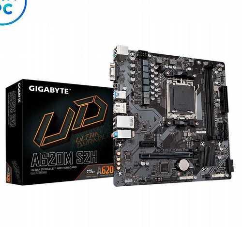 Материнская плата AM5 gigabyte A620M S2H