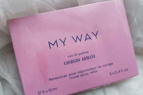 Парфюмерный набор Giorgio Armani My Way 5 в 1 сток