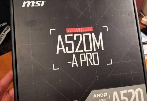 MSI A520M-A PRO
