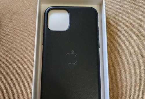 Leather case iPhone 11 pro оригинальный чехол