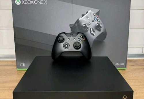 Xbox One X игровая приставка в идеале