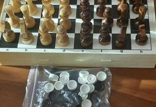Шахматы СССР + шашки