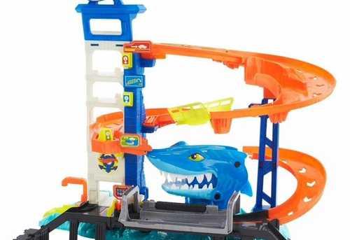 Трек Hot Wheels City Hai-Attacke Spielset HDP06 ор