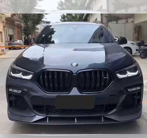 Передняя губа Карбон BMW X6 G06