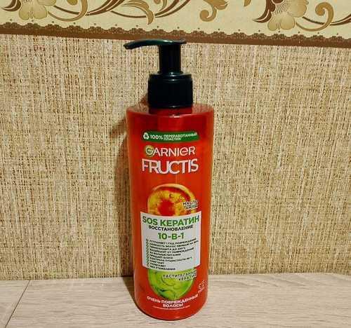 Garnier Fructis Sos кератин восстановление 10 в 1