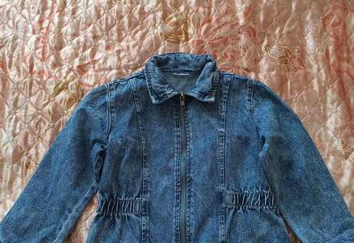 Куртка джинсовая для девочки 104-110