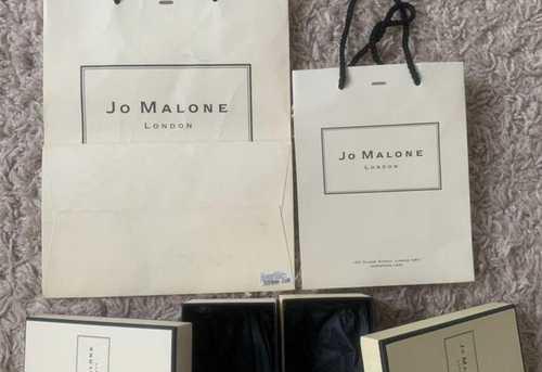 Коробки и пакеты Jo Malon, Byredo, Cartier