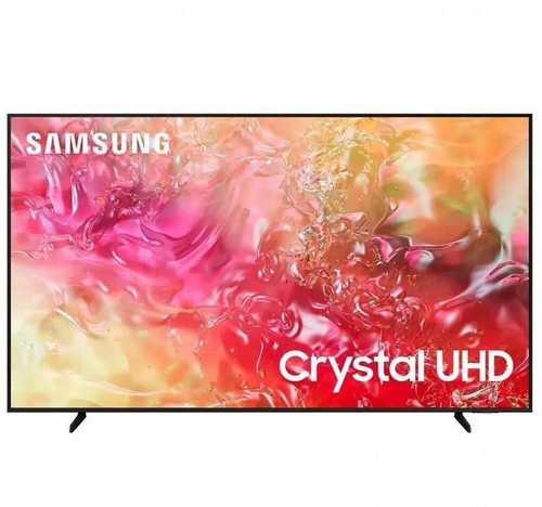 Телевизор LED Samsung 75" UE75DU7100uxru Crystal UHD Series 7, 4K Ultra HD, черный