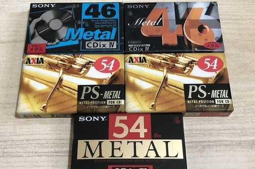 Аудиокассеты Metal Type lV Sony, Axia