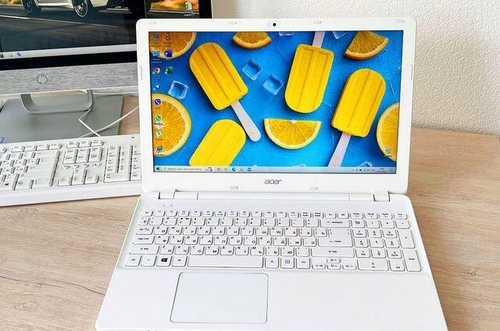 Ноутбук Acer Core i7-4510u Белого цвета