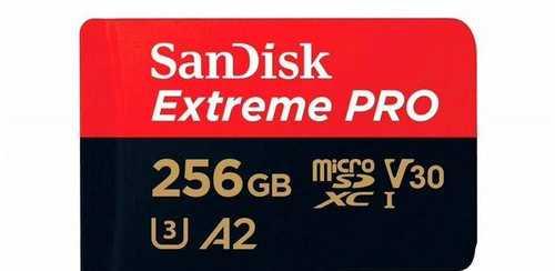 MicroSD 256GB Extreme Pro V30 A2 U3 4K R200/W140