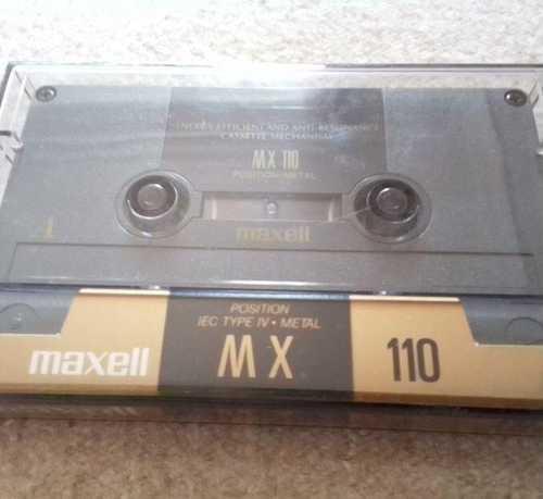 Аудиокассета Maxell Metal Type IV MX 110 (Japan)