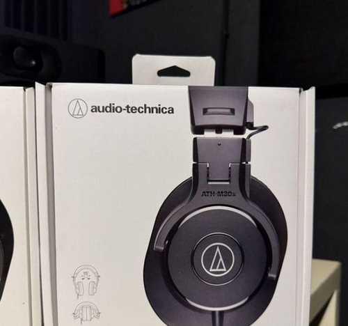 Студийные наушники audio technica ath m30x