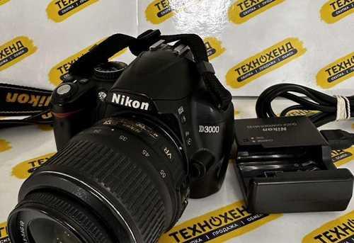 Фотоаппарат Nikon D3000 Kit (ку106799)