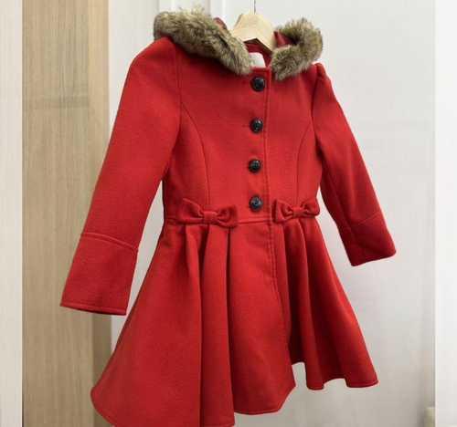Пальто для девочки mothercare 116