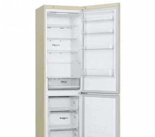 Холодильники LG GA-b509sekl, бежевые