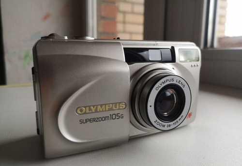 Пленочная фотокамера olympus superzoom 105g