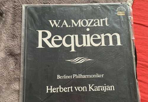 Вениловая пластинка Reqiem Mozart Herbert
