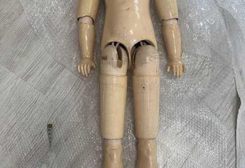 Антикварное тело для куклы пряморукое большое