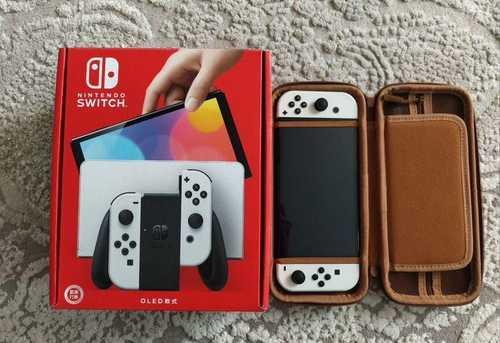 Nintendo Switch oled + 128gb sd