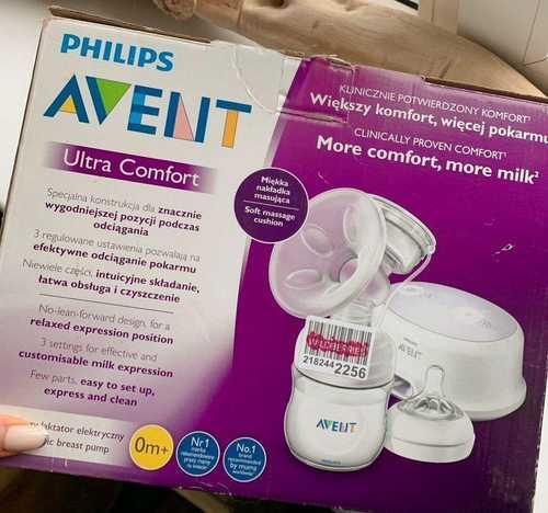 Молокоотсос avent электронный Philips