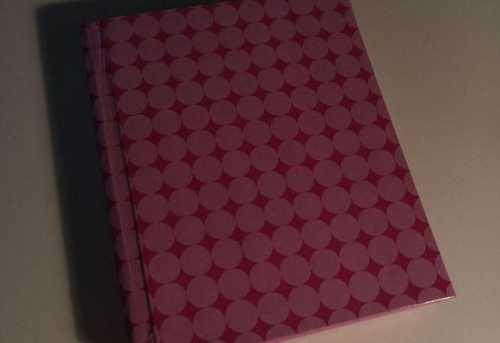Розовая записная книжка ручной работы
