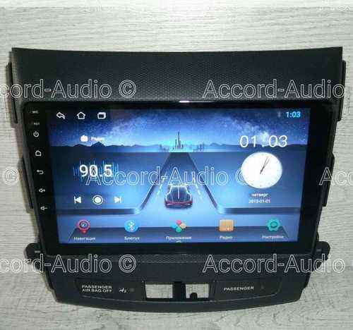 Магнитола 2DIN Peugeot 4007 Android GPS