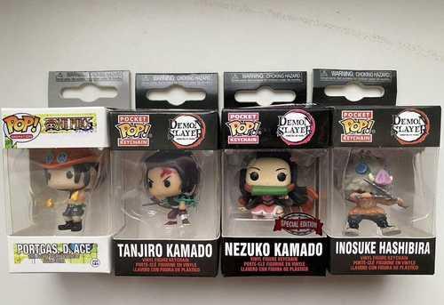 Funko pop attack on titan keychain