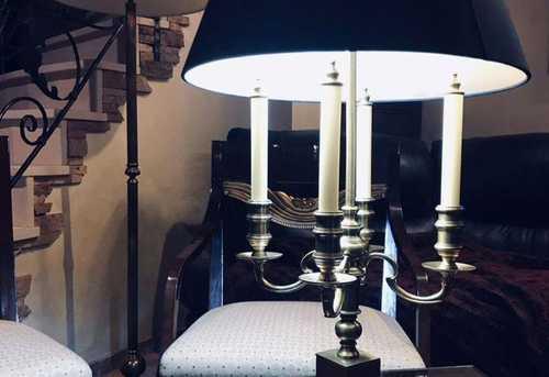 Лампа большая дизайнерская премиум Италия бронза
