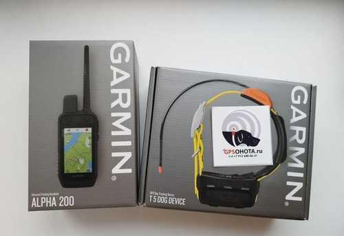 Навигатор garmin alpha 200 с ошейником Т5х Евро