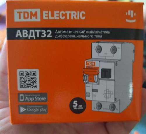 Автоматический выключатель TDM electric