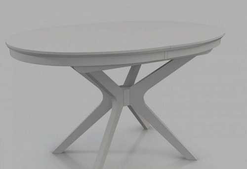 Новый, несобранный стол раздвижной белый матовый