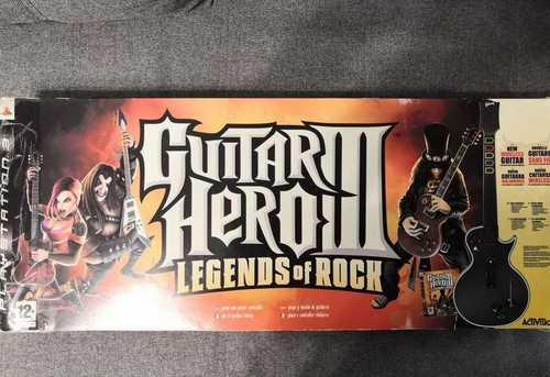 Guitar hero Legends of rock PS3