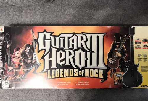 Guitar hero Legends of rock PS3