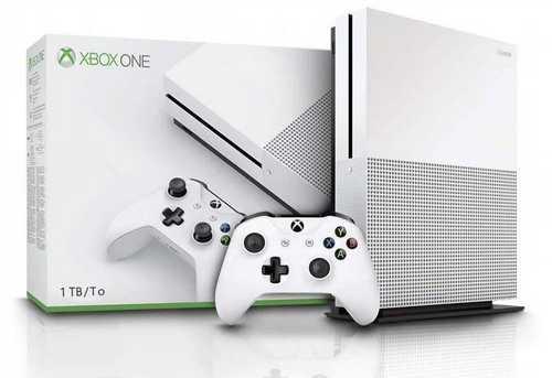 Xbox One s + 2 геймпада 1tb