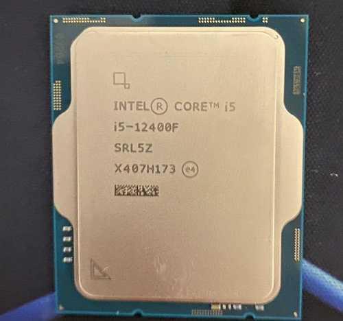 Процессор intel core I5 12400f oem