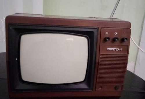 Телевизор переносной СССР Ореол