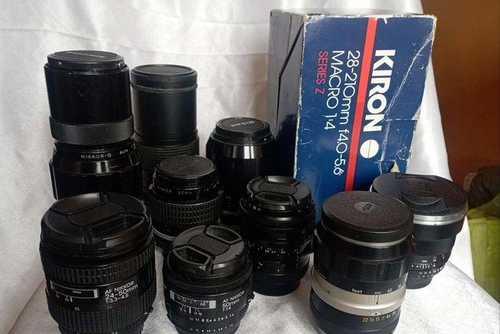 Nikkor 105/2.8 micro, 35/1,4, 35/2.8PC, 50/1.4 AF