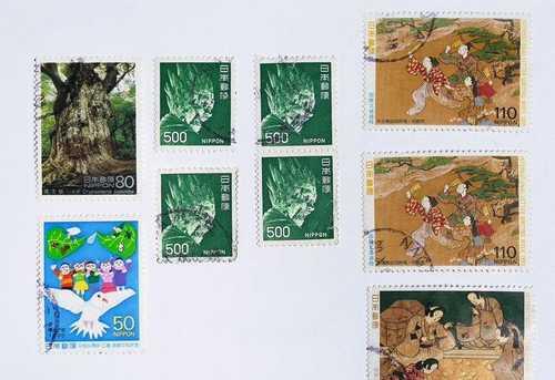Почтовые марки: Япония-Корея-Вьетнам-Оман-Бутан