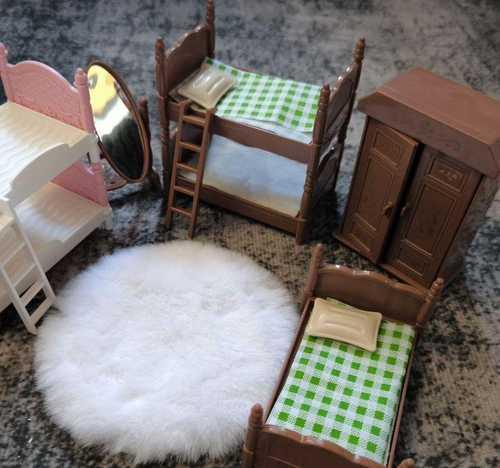 Спальня sylvanian families (не ориг)