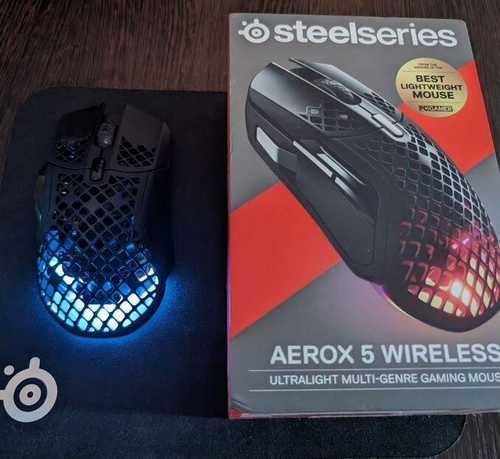 SteelSeries Aerox 5 Wireless - Игровая мышка